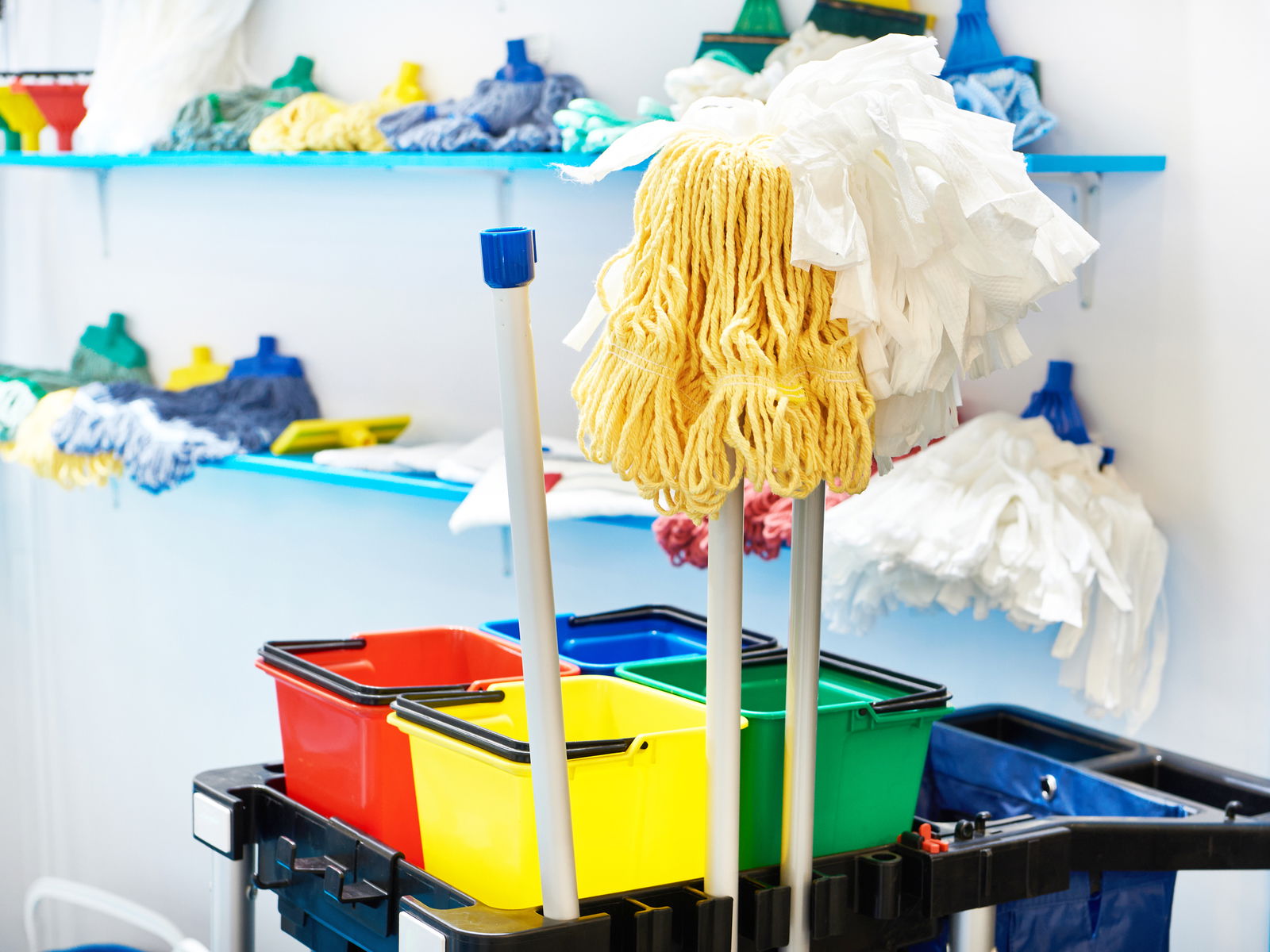 A Guide to Colour Coded Cleaning Equipment | Mustang Hygiene